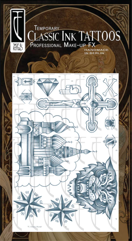 Twilight Creations Temporary Tattoo - Russia – Skycon FX